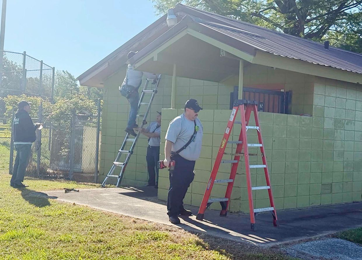 Blytheville departments team up to ‘flip’ Cypress Park on Cl...