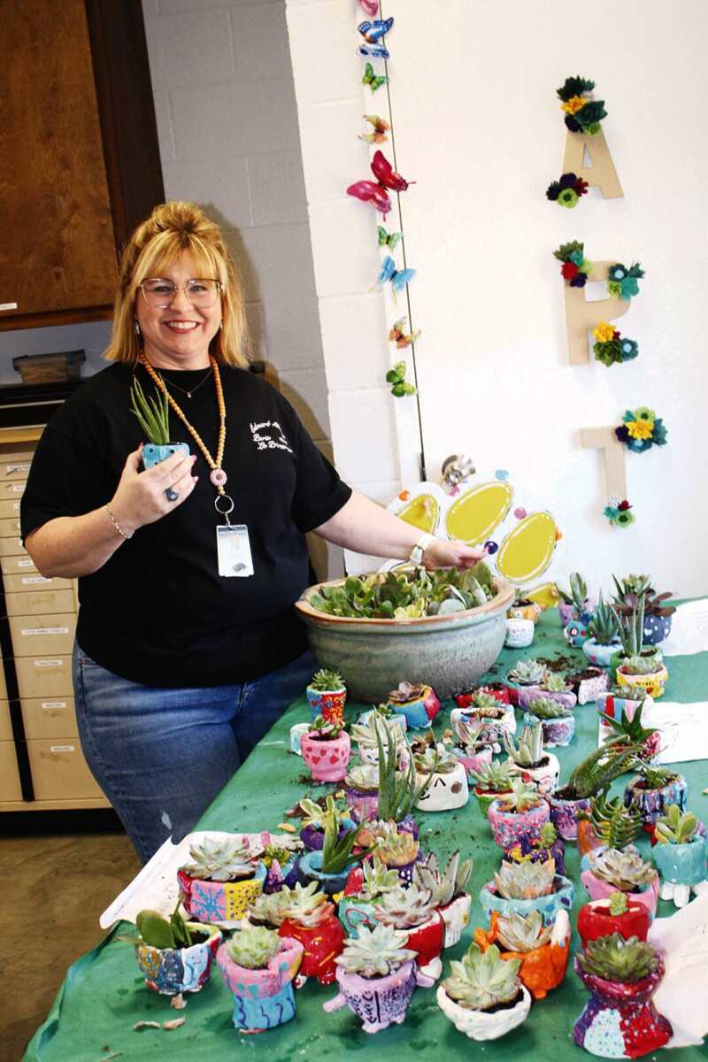 Art class project to raise funds for kiln