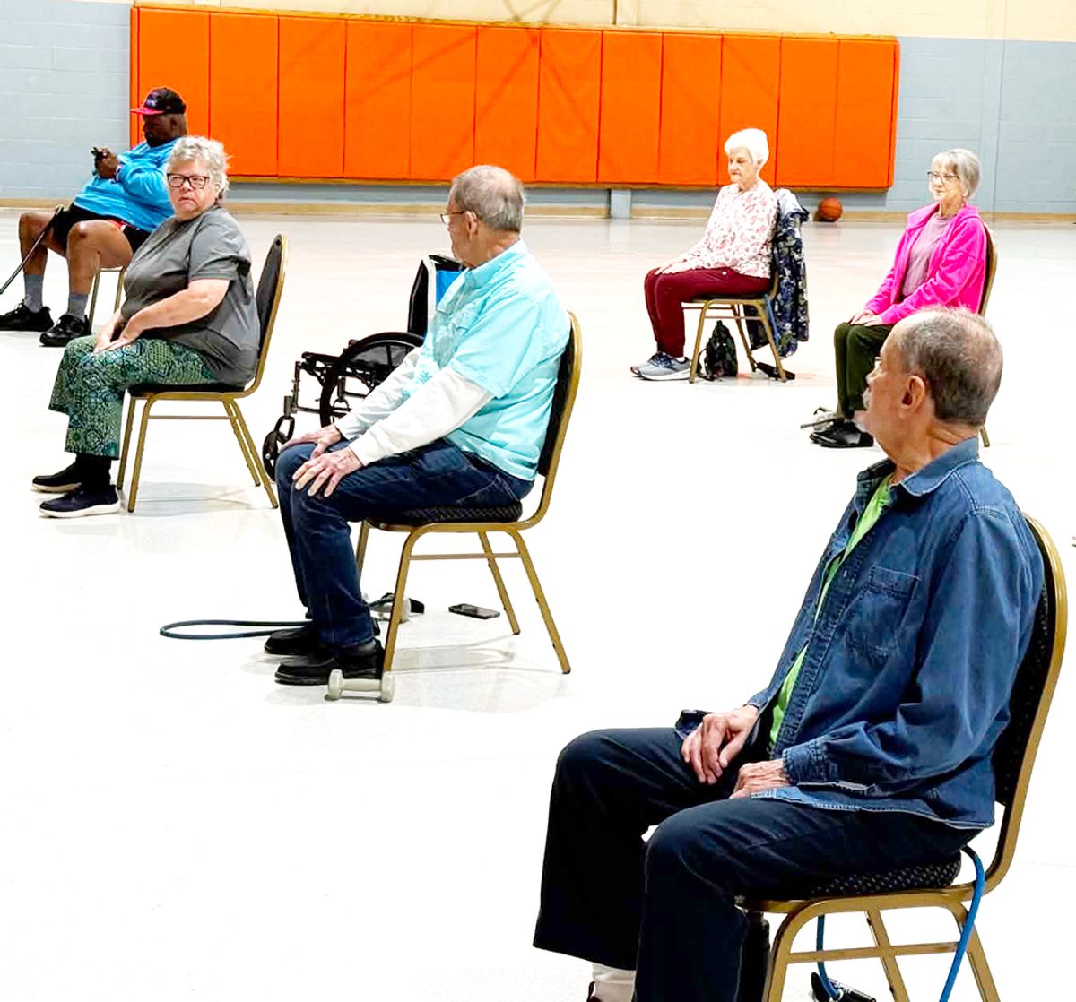 Exercise time held at Ramey Center at Westminster Village