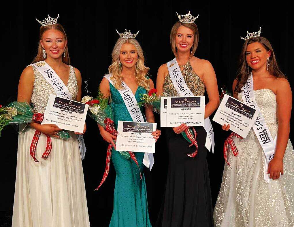 Pageant winners announced