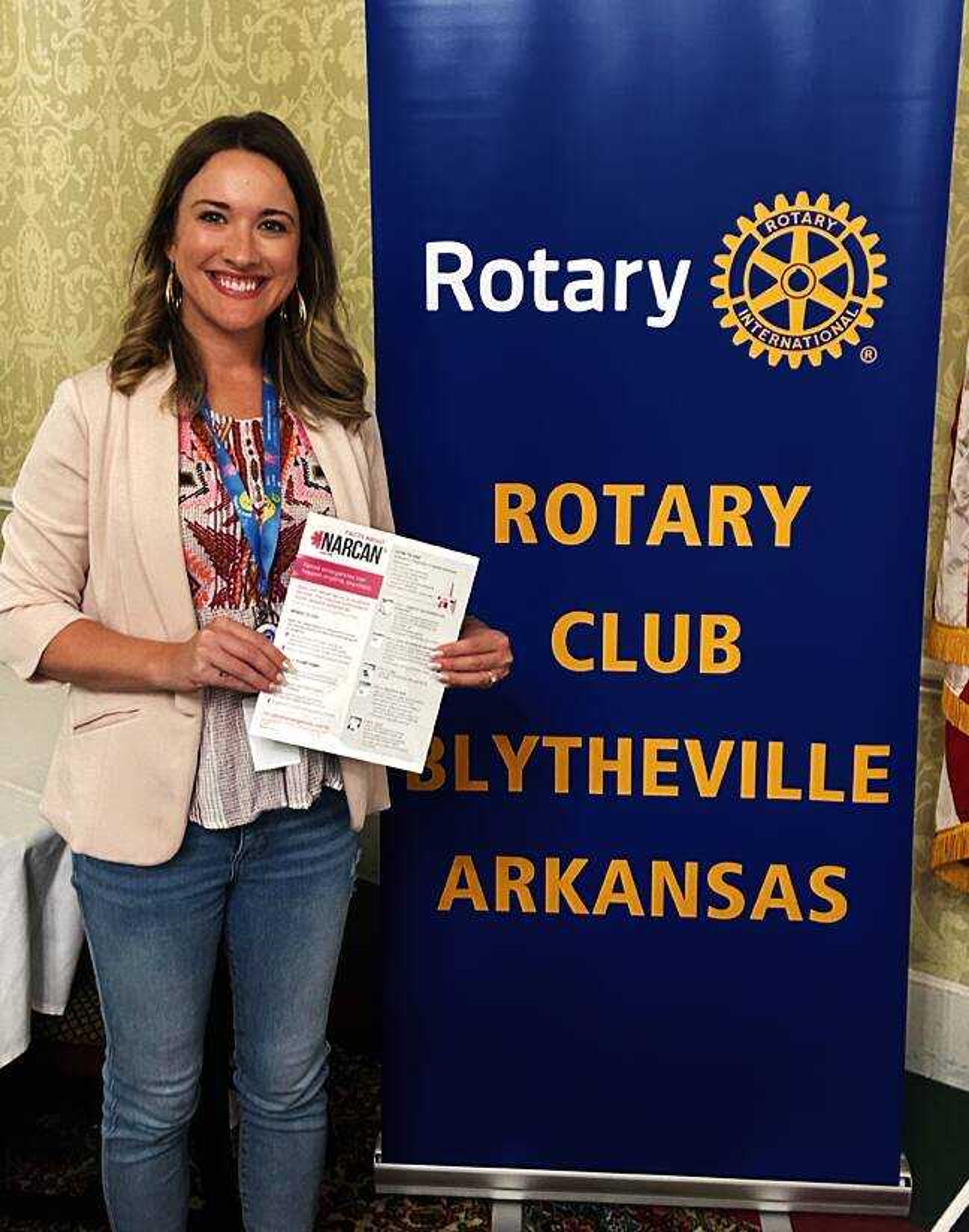 Rotary Club learns how to properly use NARCAN