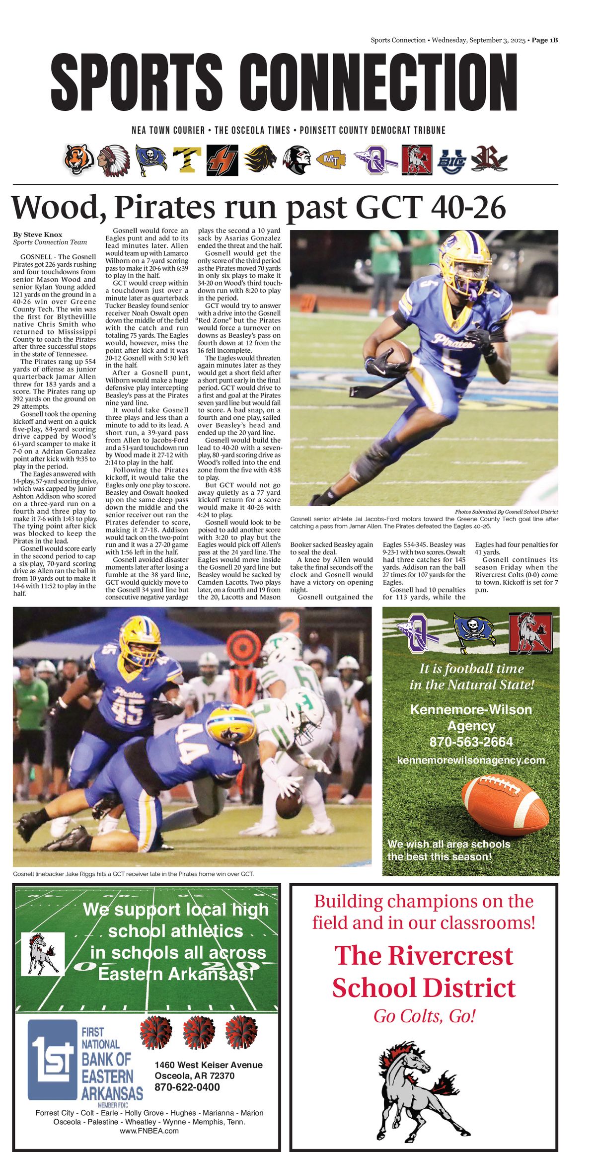 Sept. 3, 2025: Sports Connection E-Edition