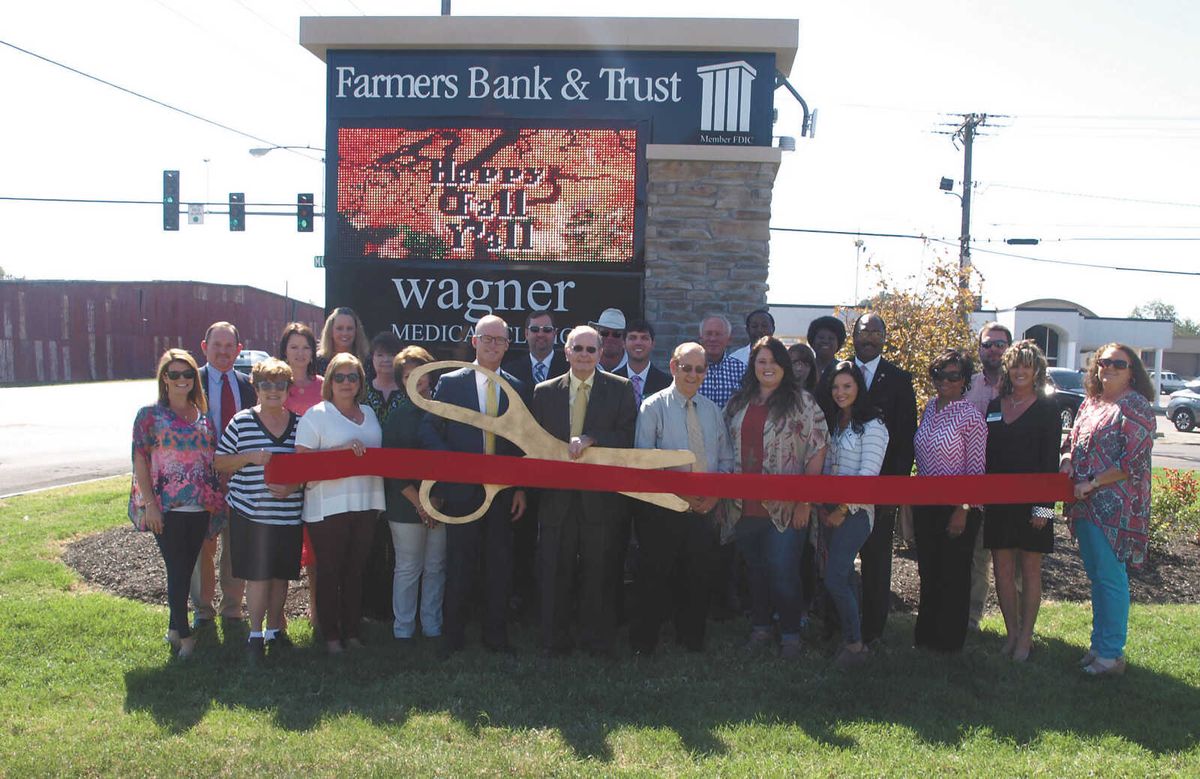 Ribbon-cutting at Lovelace Plaza