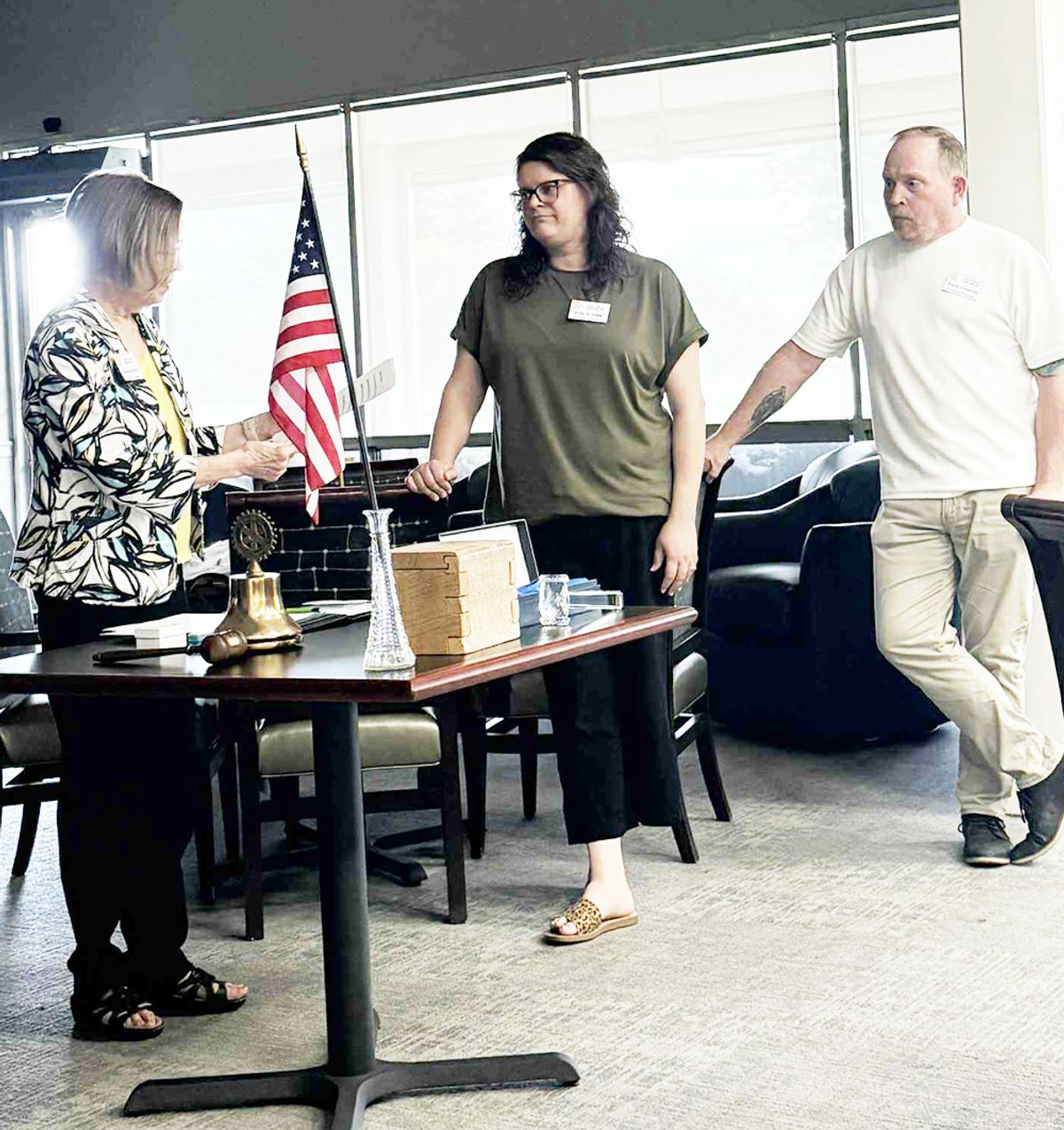 Rotary Club of Blytheville welcomes new officers and hears f...