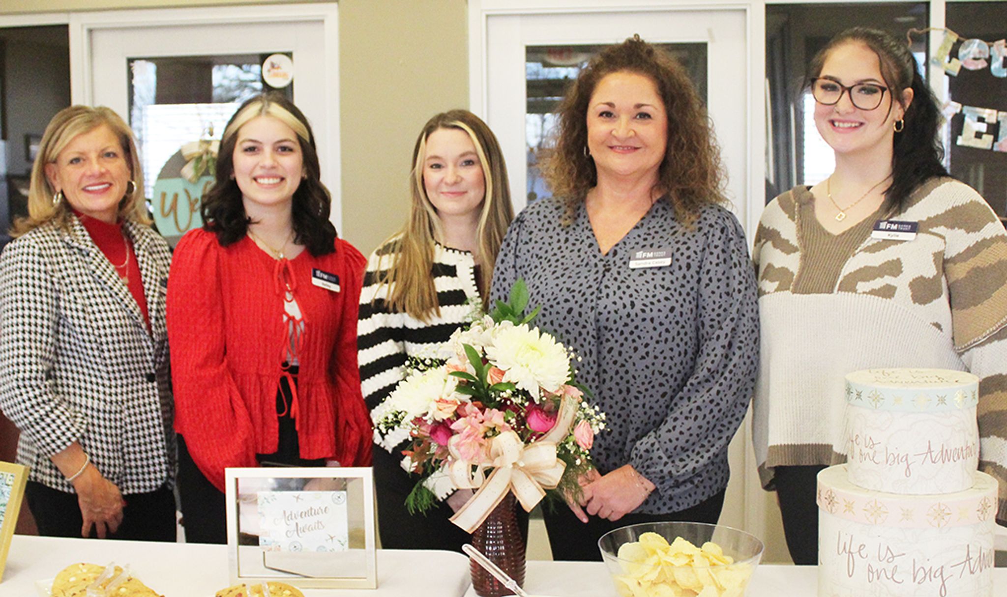 Sandra Casey Day at FM Bank & Trust in Manila