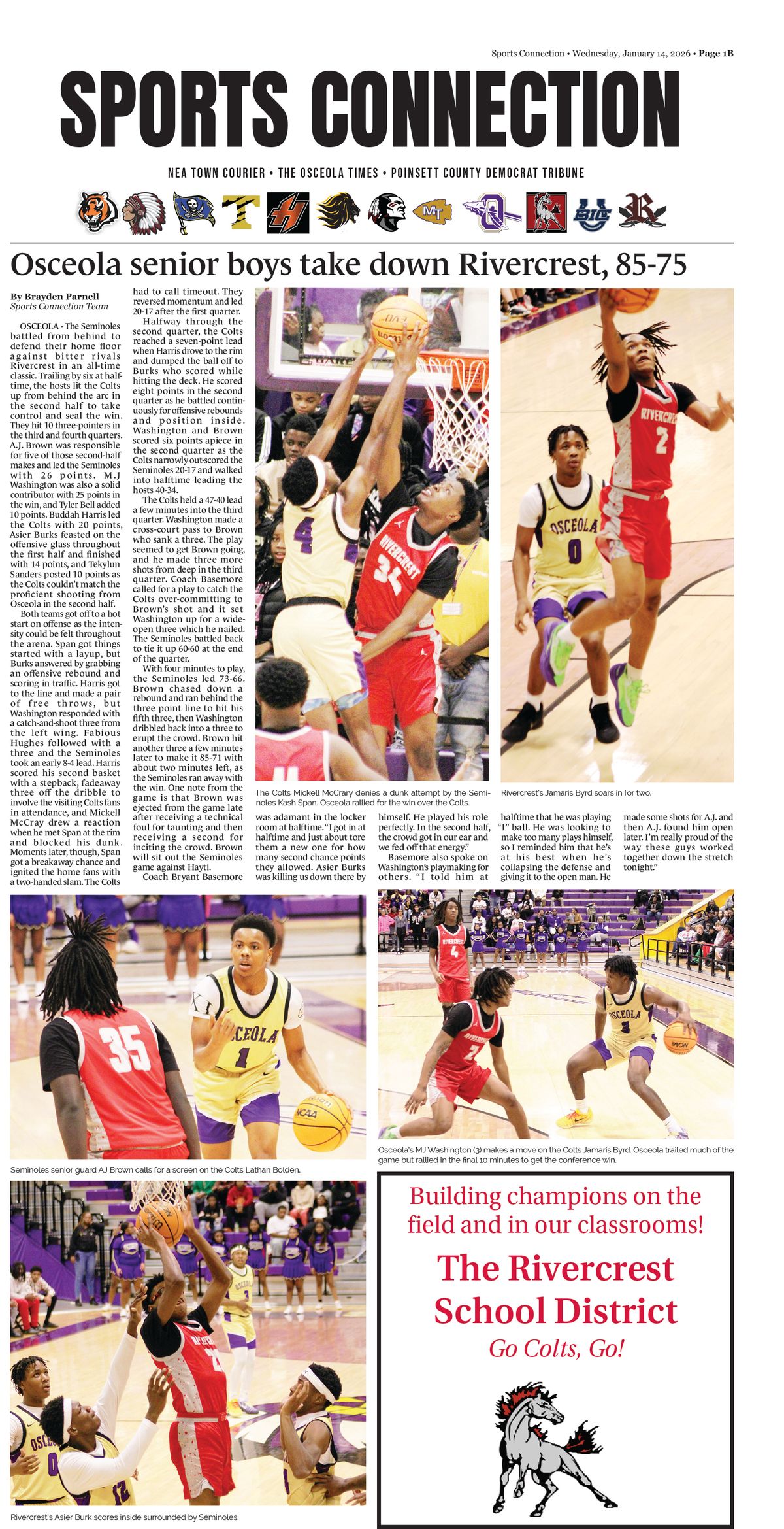 Jan. 14, 2026: Sports Connection