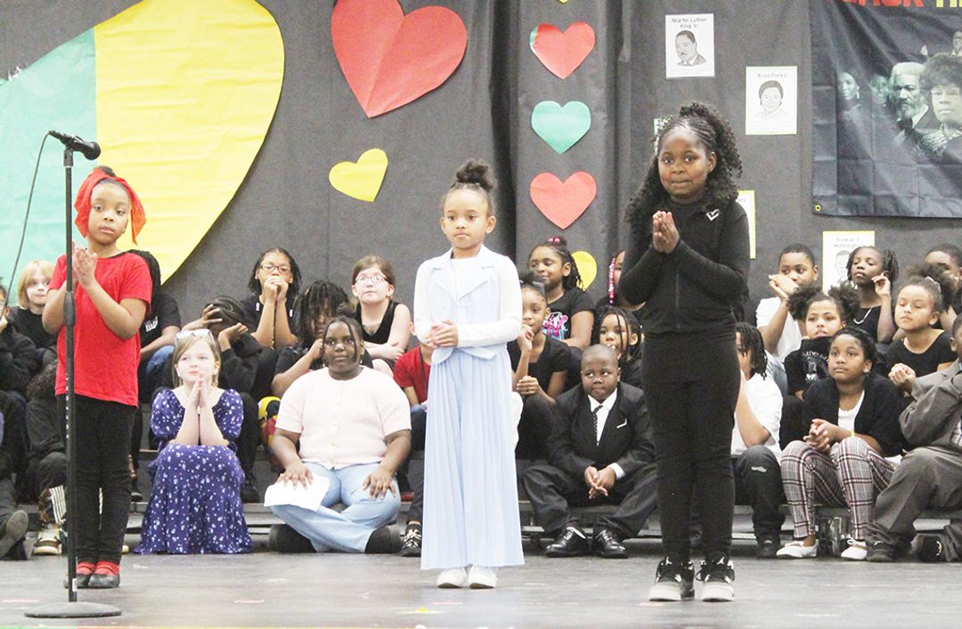 Blytheville Elementary School presents Black History Month program