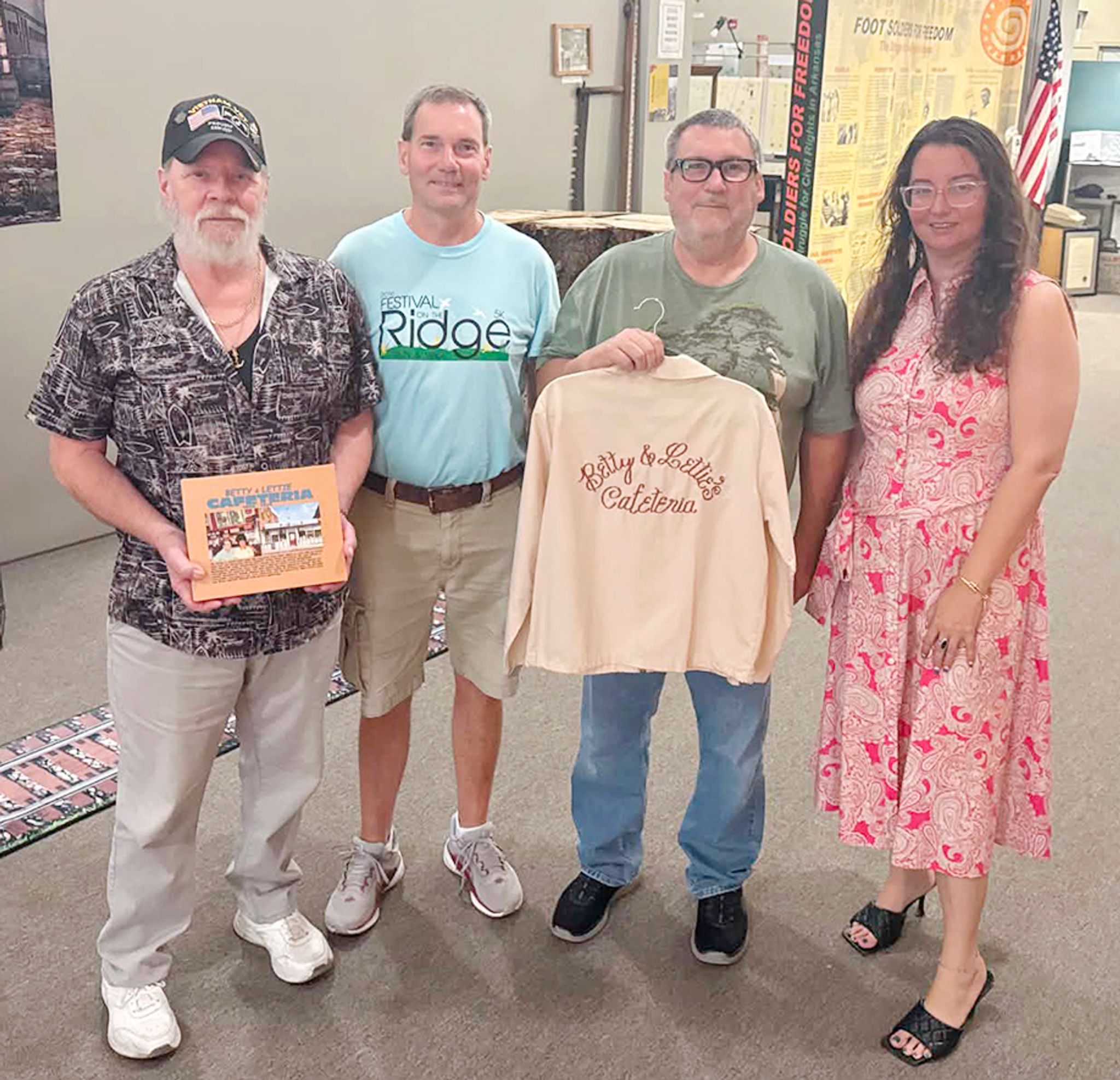 Sons donate memorabilia from Betty and Lettie Cafe