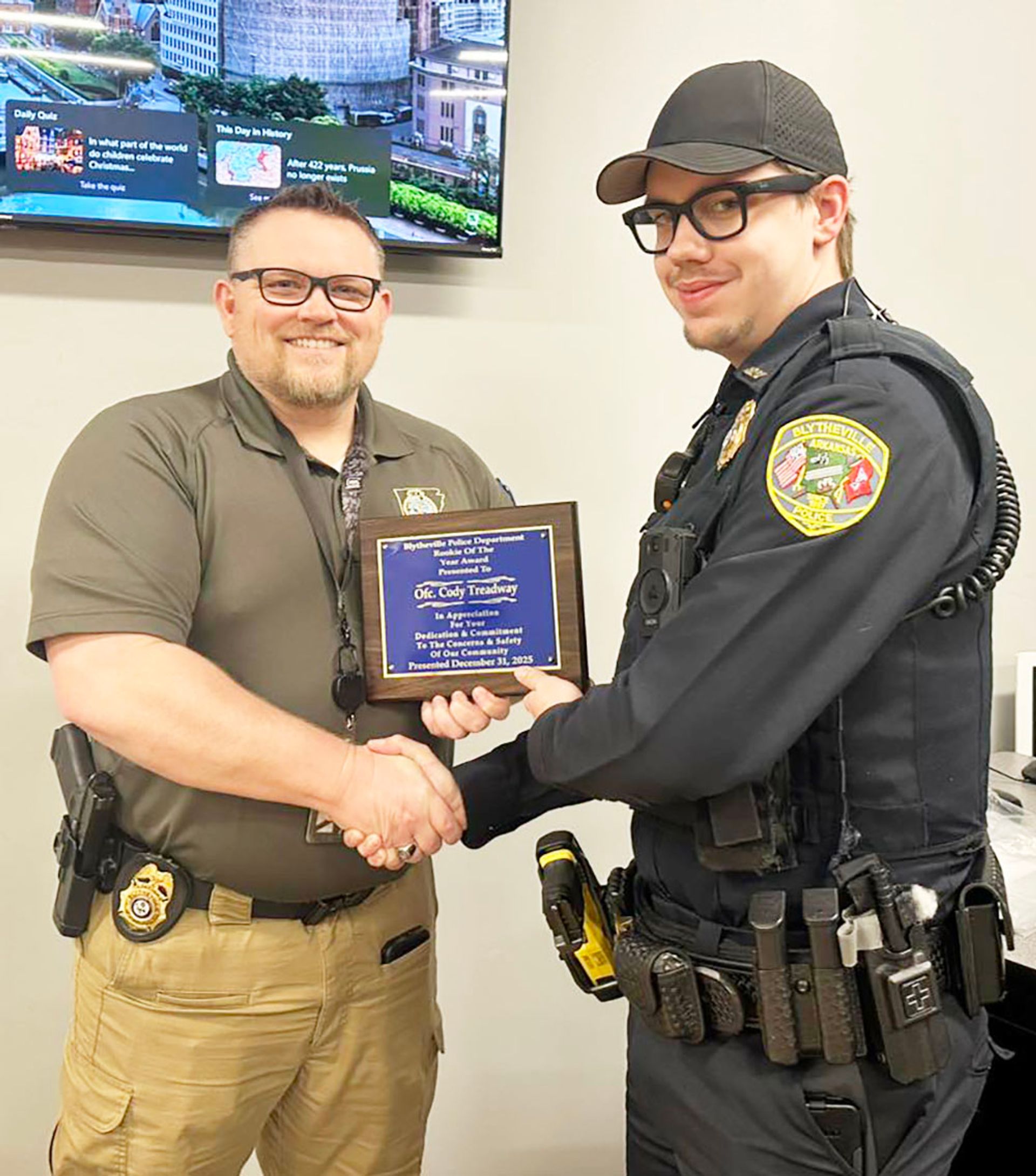 BPD presents awards