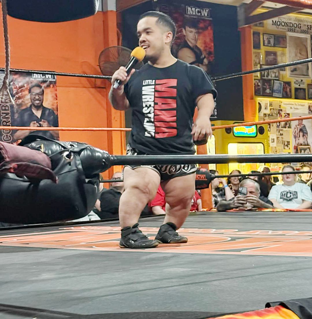 Little Mania Wrestling draws standing-room-only crowd