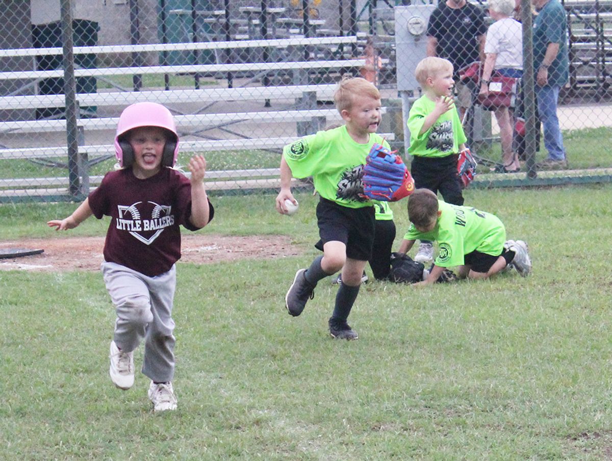 Manila T-Ball action