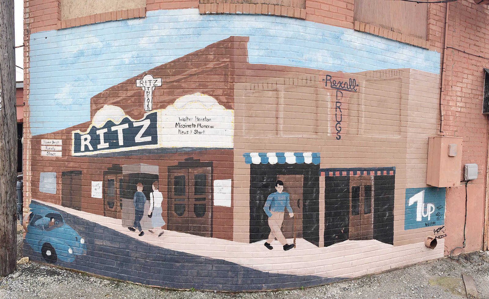 Downtown mural marks milestone