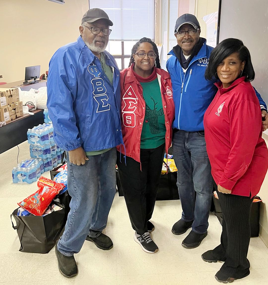 Delta Sigma Theta and Phi Beta Sigma join Blytheville School...