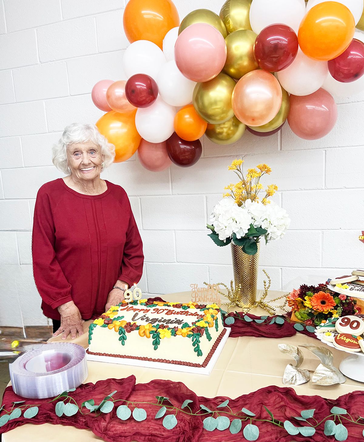 Virginia Miller celebrates 90th birthday