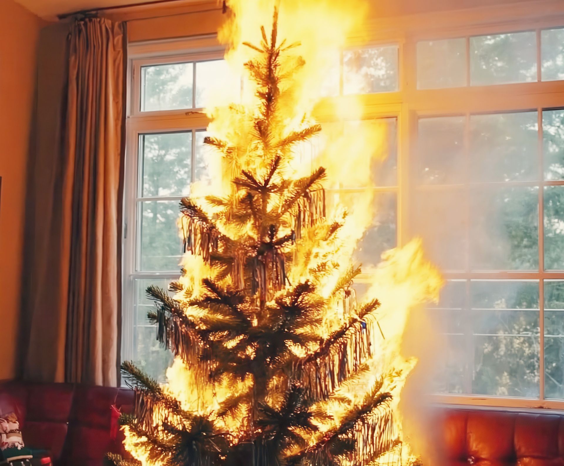 More than one-third of Christmas tree home fires occur in January