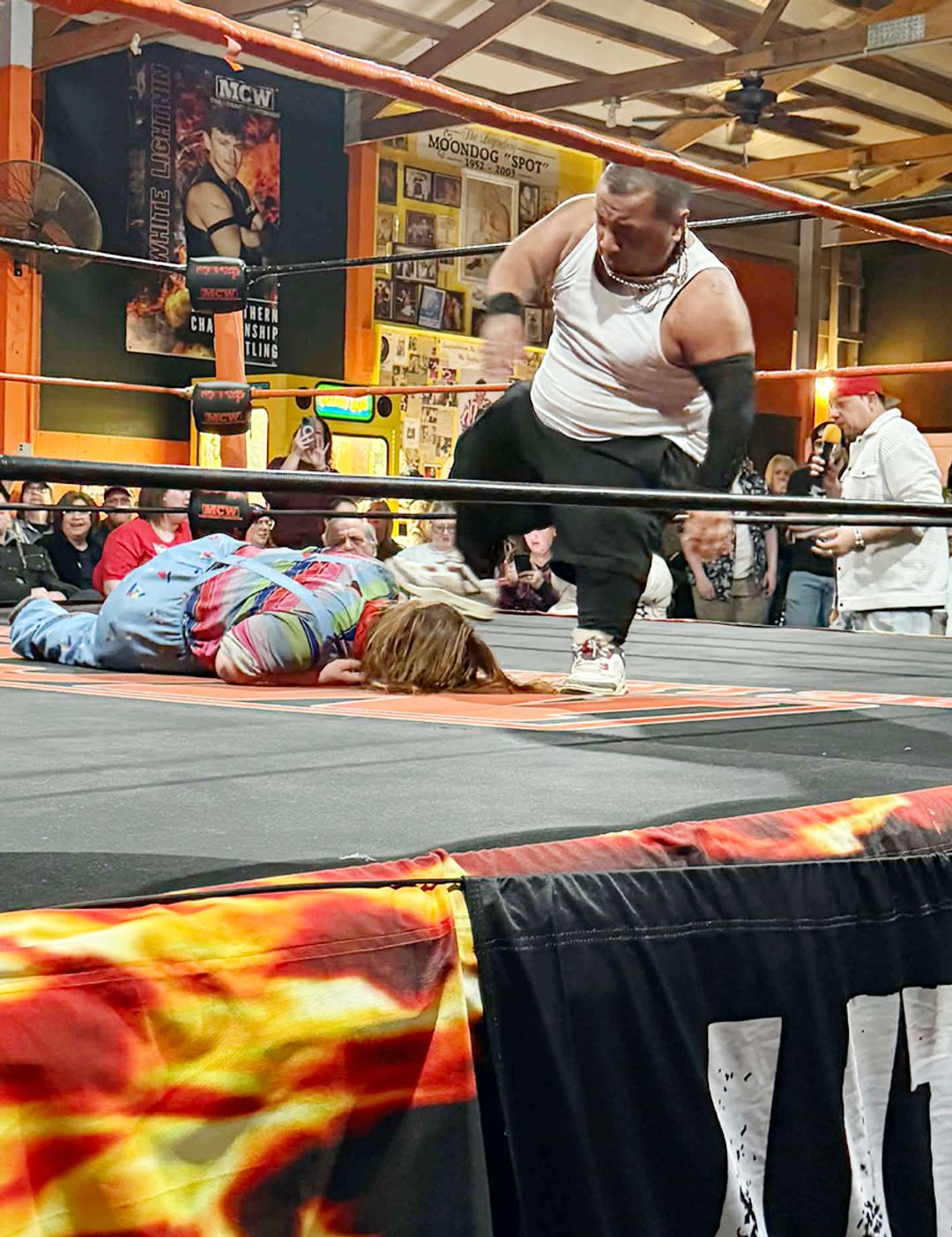 Little Mania Wrestling draws standing-room-only crowd