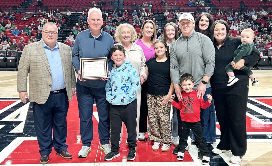 John Whitaker inducted into NEA Tournament Hall of Honor