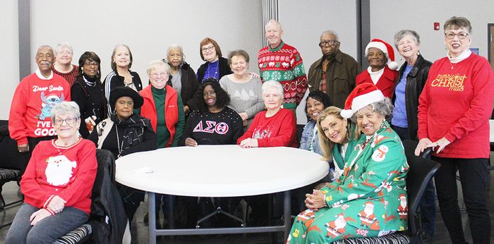 Mississippi County Retired School Staff treated to Christmas songs