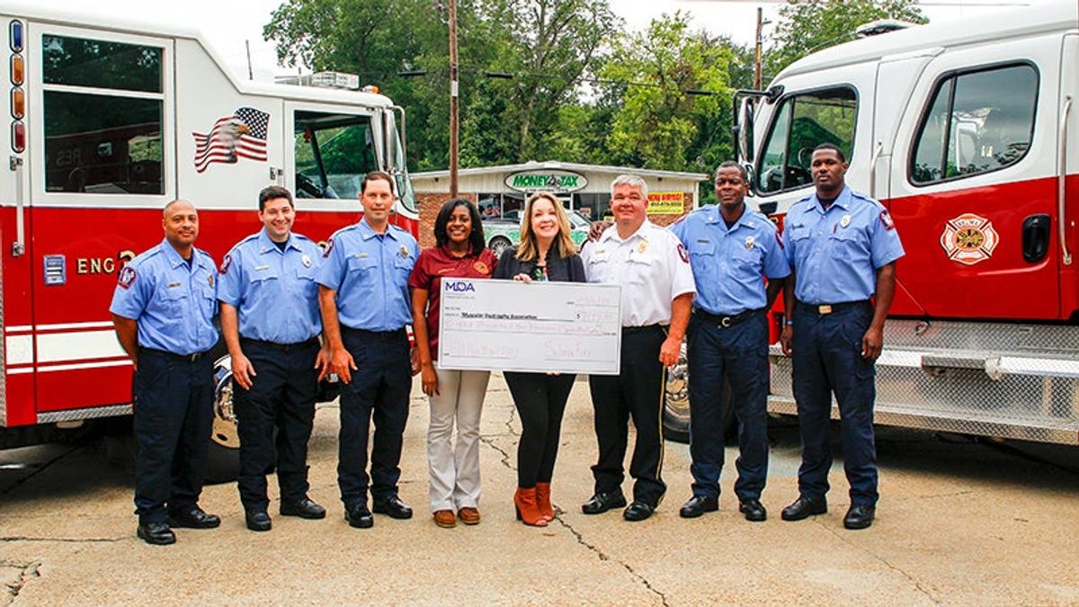 Selma Fire Department raises record amount for MDA