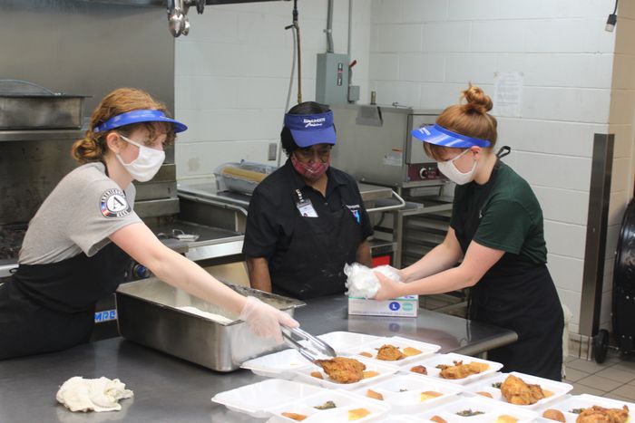 AmeriCorps team help Edmundites carry out mission to serve Selma