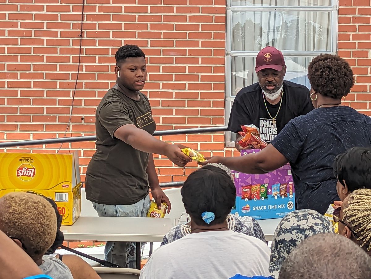 Historic Brown Chapel AME Church held event for Tornado victims