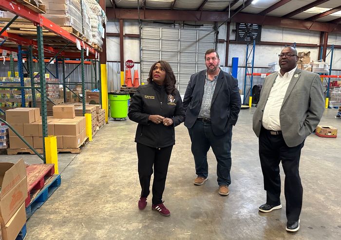 Sewell’s visit focuses on food insecurity in the Black Belt