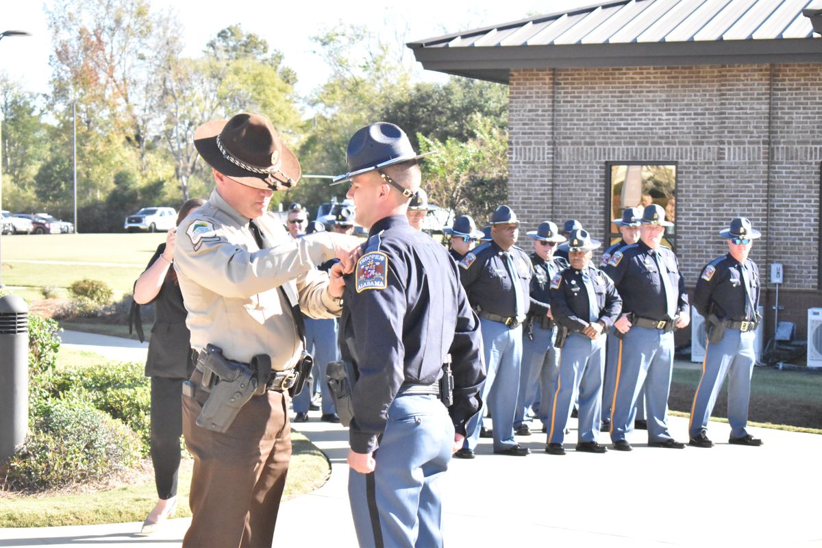 ALEA Trooper Class 2024-B Graduates, Crossing over to Troopers