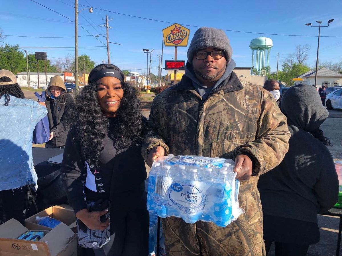 LIFT Ministries, Snow's Cleaning Service held giveaway