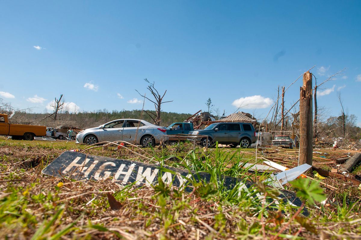 Two tell their stories of surviving the tornado