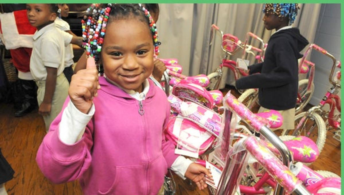 Students receive free bikes