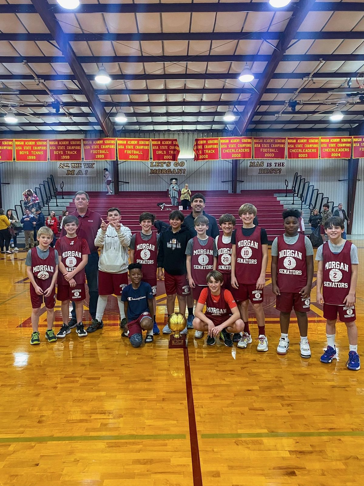 Morgan Academy wins AISA Pee-Wee Basketball championship