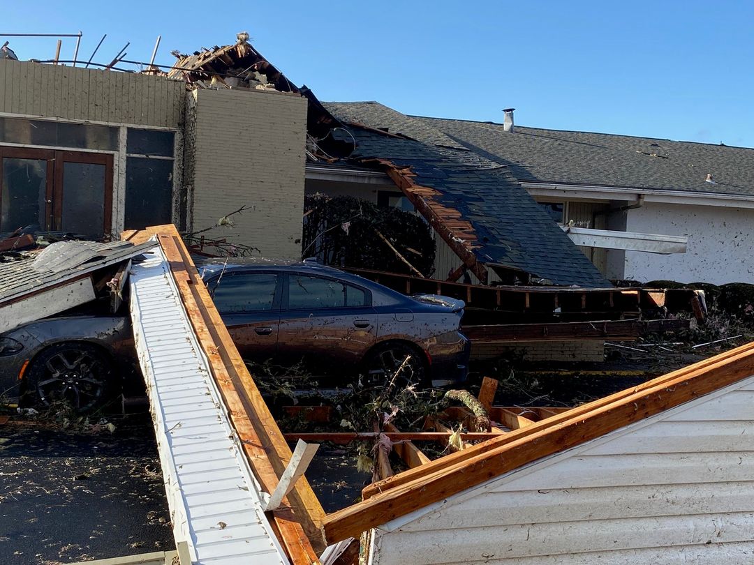 'I hear a baby crying' - chilling video posted on social media after t...