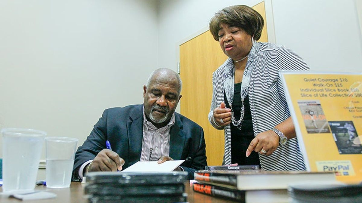 Gossom shares life story