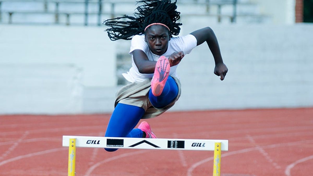 Ellwood Christian track star earns national recognition