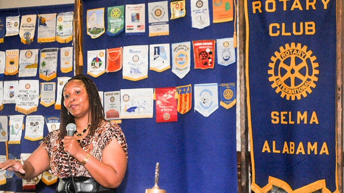 Martin inducted as new Rotary Club President