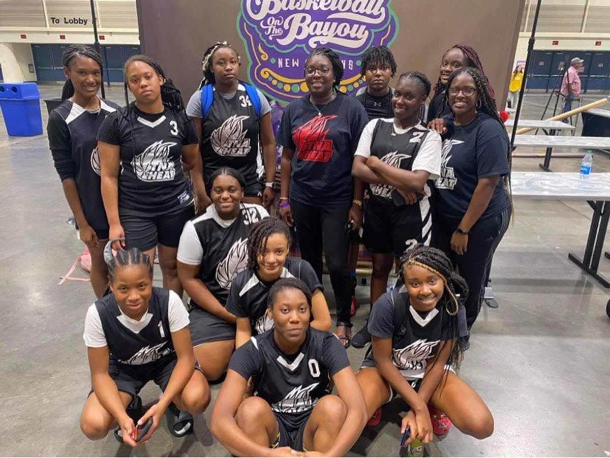 TNA heat girls AAU basketball team finished second in New Orleans