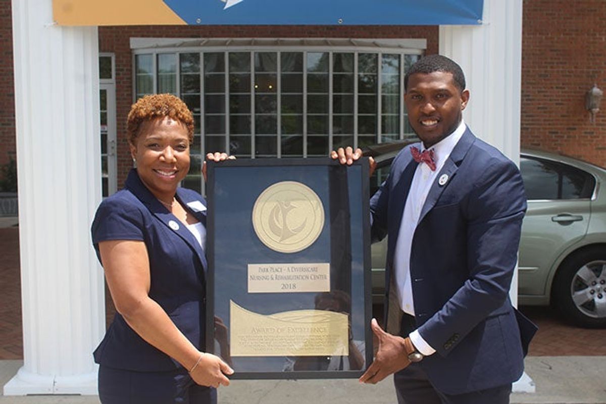 Park Place awarded for excellence
