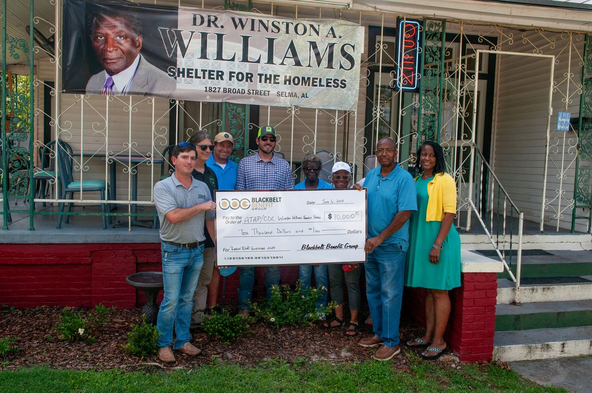 $10k given to Williams Shelter for Homeless