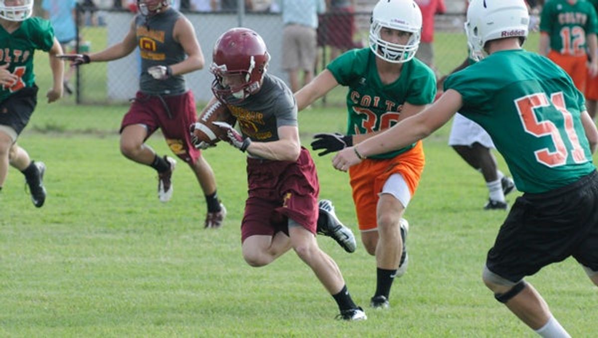 Morgan Academy hosts 7-on-7 camp
