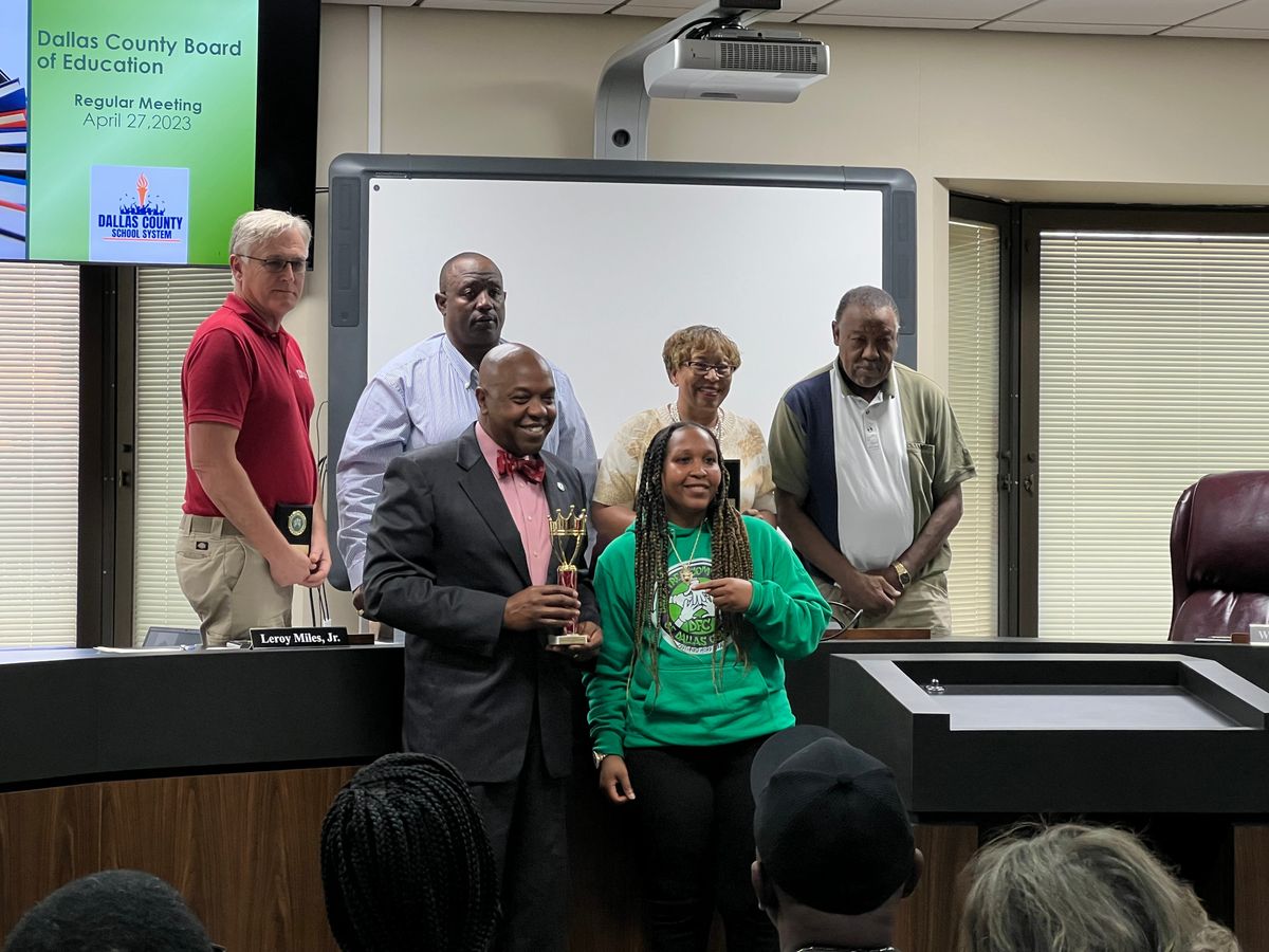Athletics top Dallas County School Board meeting