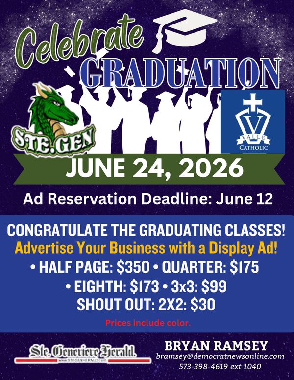 Herald will do post-graduation celebration section in June