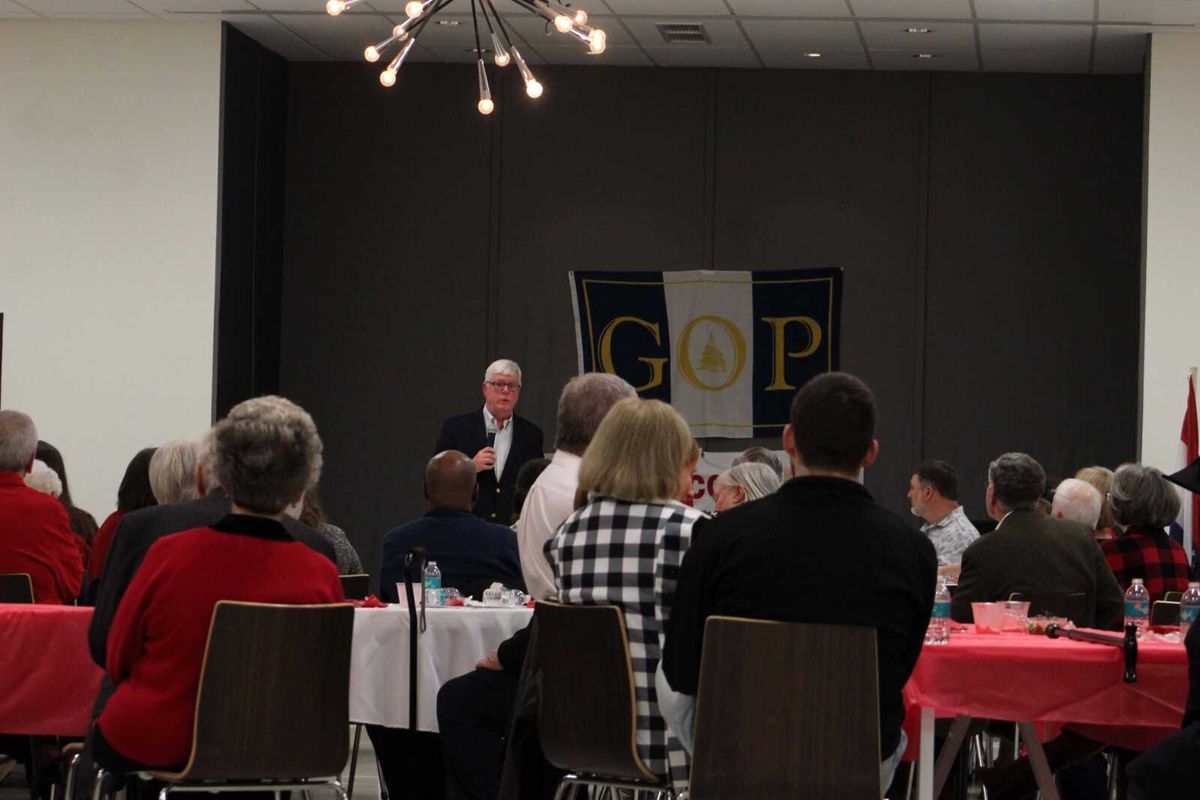 Local GOP groups honor former officials at annual Christmas party