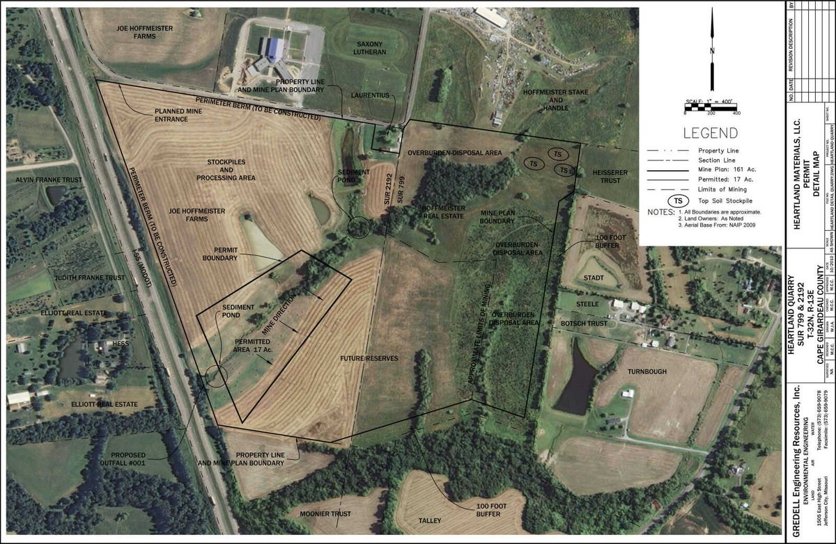 Company files for quarry permit near Fruitland