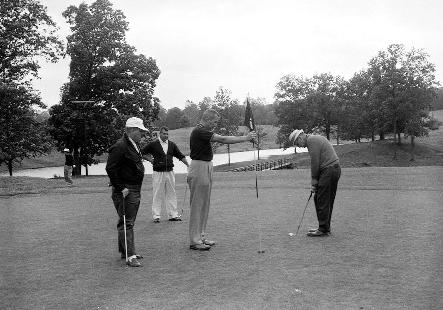 Captured on Film: Rain-soaked practice rounds kick off 1961 ...