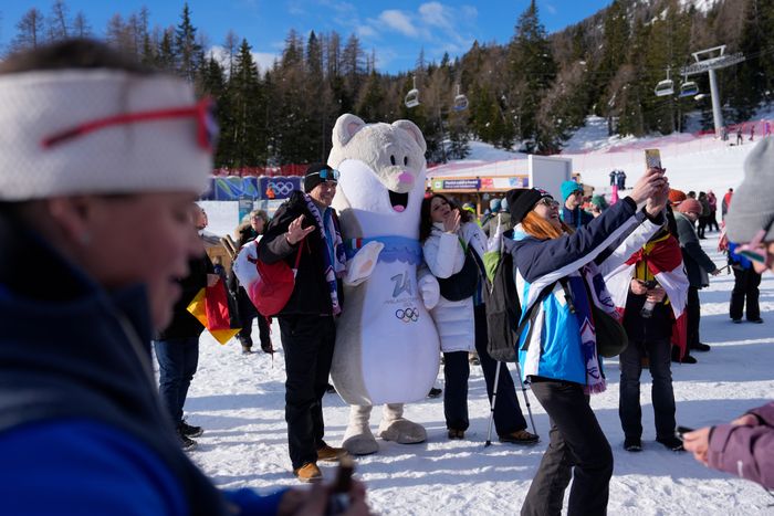 In real life, the Olympic mascot is a weasel-like animal at ...