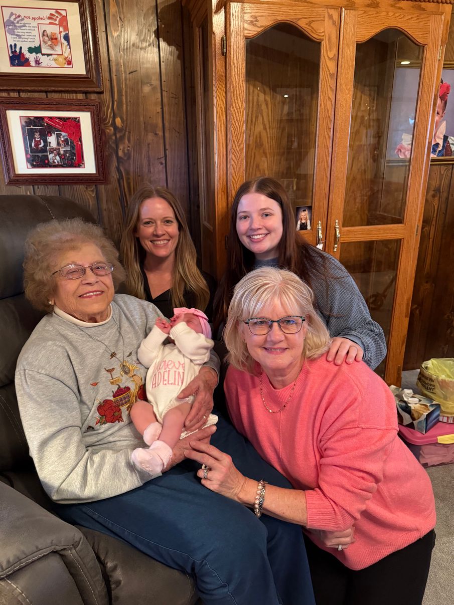 Five generations of the Miller family
