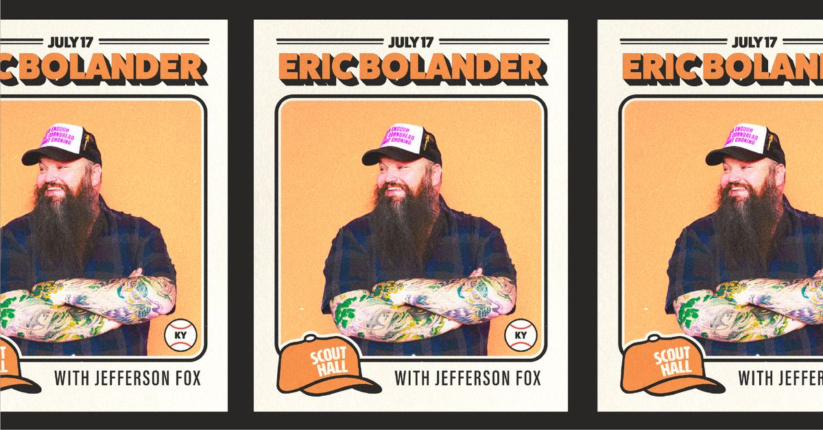 Eric Bolander to bring soulful Americana music to Scout Hall in July