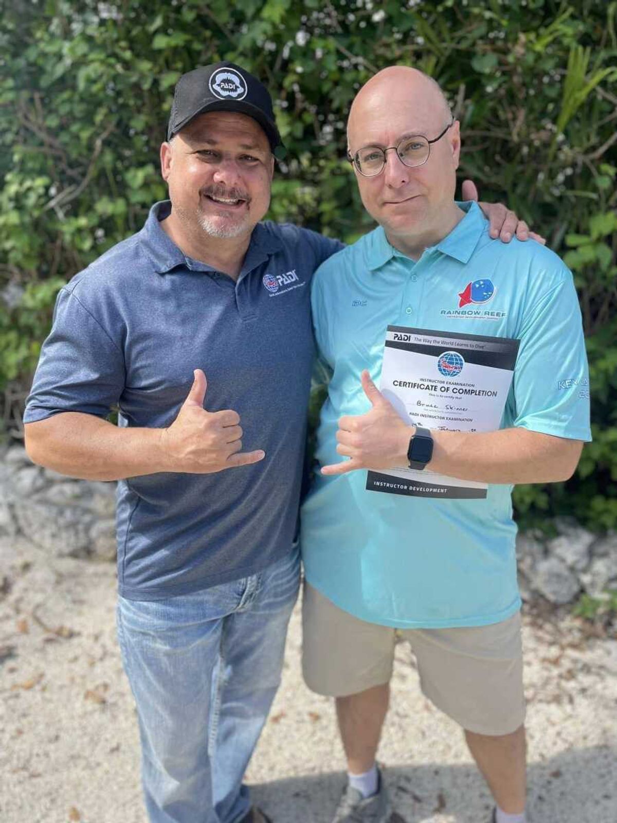 Bruce Skinner Completed SCUBA Diver Instructor Training