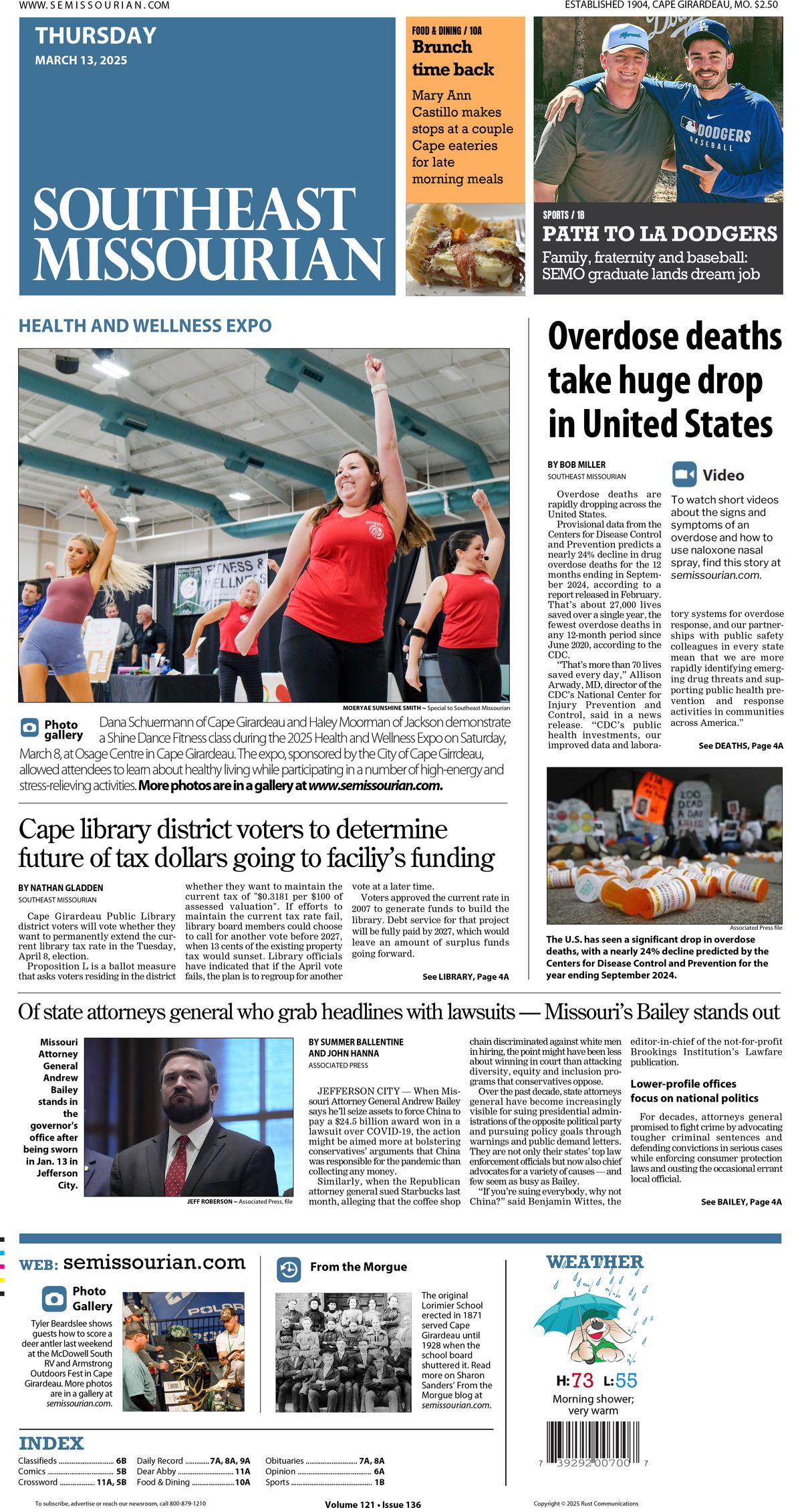 Thursday, March 13, 2025: E-Edition