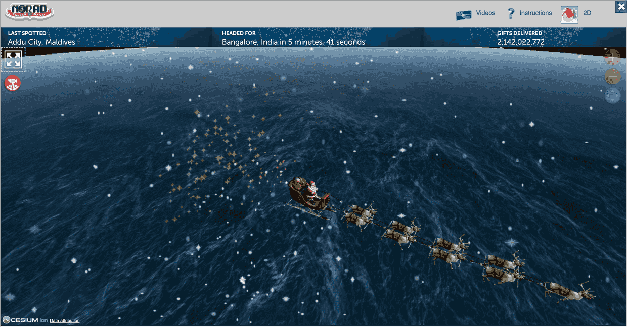 NORAD: Santa Claus is coming to town